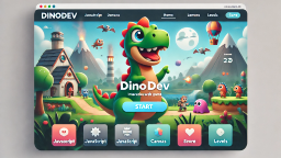 🦖 DinoDev AI I A portfolio with interactive web projects 🦖